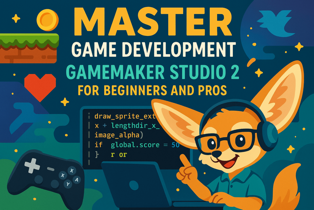 Game Development with GameMaker Studio 2: Master it in 2025 🎮