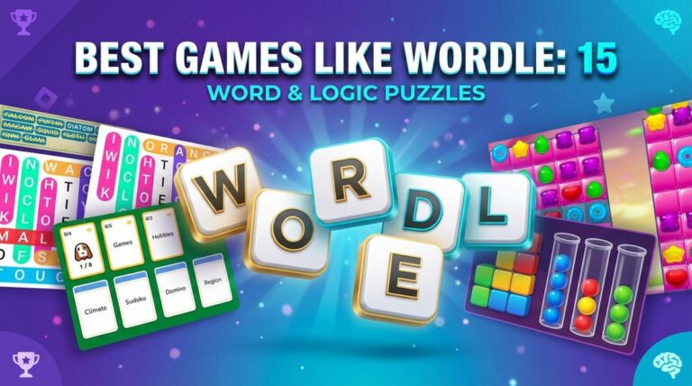 15 Best Games Like Wordle: Word & Logic Puzzles (2026)
