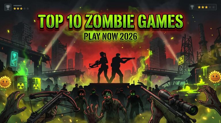 Top 10 Zombie Games to Play Now - January 2026