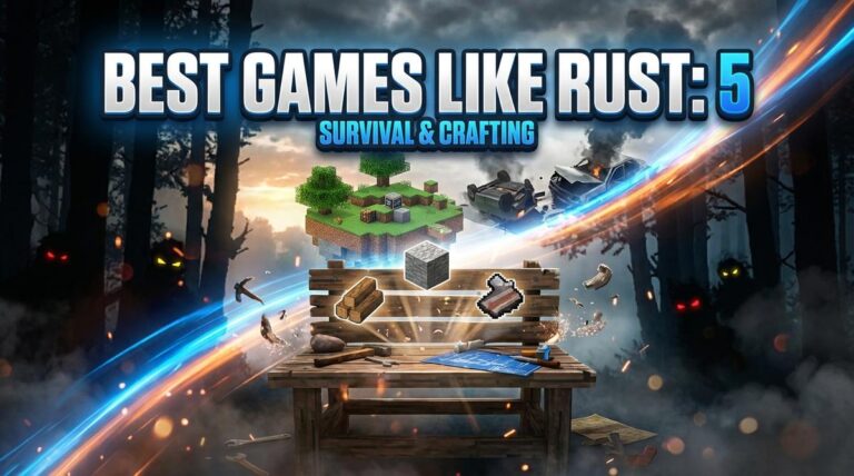 5 Best Games Like Rust: Survival & Crafting Games 2026