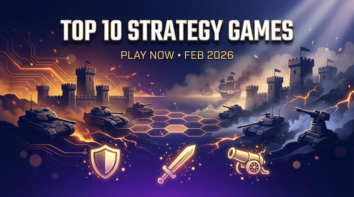 Top 10 Strategy Games to Play Now (February 2026)