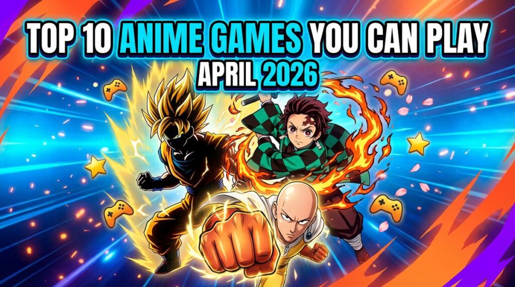 Top 10 Anime Games to Play Right Now (April 2026)