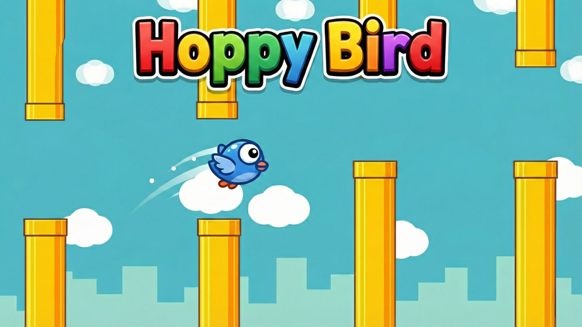 Hoppy Bird — spielen auf 𝐏𝐥𝐚𝐲𝐠𝐚𝐦𝐚 (von Dream World)