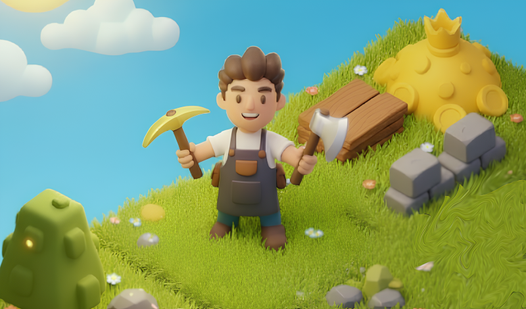 Craft & Idle: Work World — jogar no 𝐏𝐥𝐚𝐲𝐠𝐚𝐦𝐚 (por shakhgeym)
