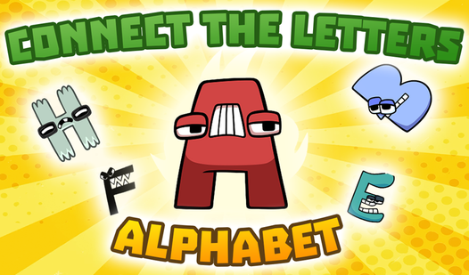 Connect the Letters Alphabet — play on 𝐏𝐥𝐚𝐲𝐠𝐚𝐦𝐚 (by MirraGames)