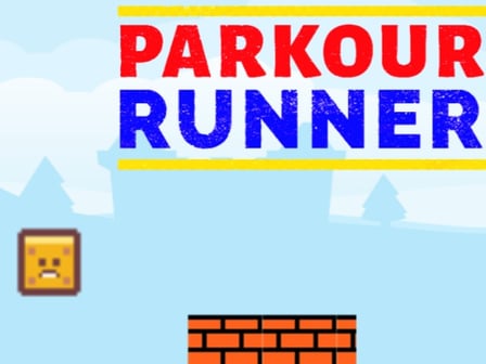 Parkour Runner 2D game play free online on Playgama