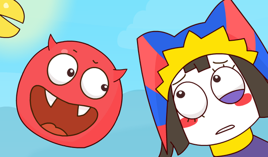 Angry Ball: Pomni — play on 𝐏𝐥𝐚𝐲𝐠𝐚𝐦𝐚 (by lordrollgames)
