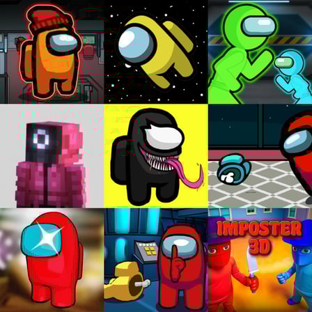 Among Us - Play Online Game Series 🎮👾 [𝟗 games]