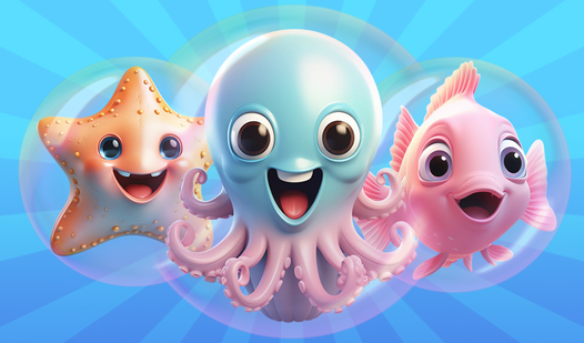 Merge Fish in 2048! — play on 𝐏𝐥𝐚𝐲𝐠𝐚𝐦𝐚 (by LogicMiniGames)