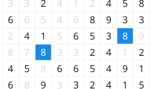 Number Match — play on 𝐏𝐥𝐚𝐲𝐠𝐚𝐦𝐚 (by Mewton Games)