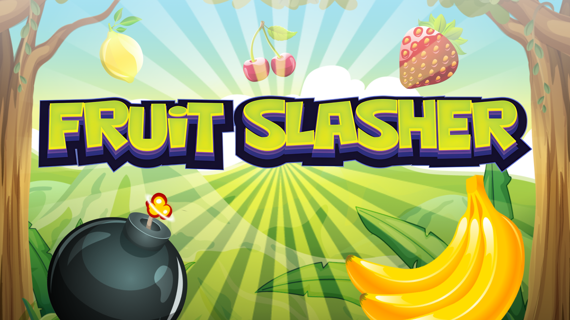 Fruit Slasher — play on 𝐏𝐥𝐚𝐲𝐠𝐚𝐦𝐚 (by CrazyTea)