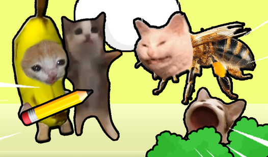 Save the cats meme — play on 𝐏𝐥𝐚𝐲𝐠𝐚𝐦𝐚 (by RockidGames)