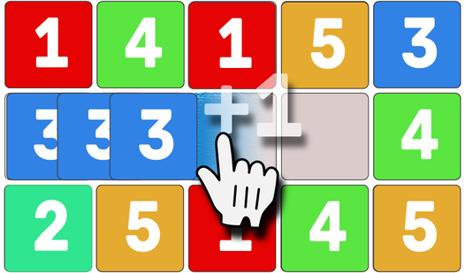 Merge numbers. Reach 15. — play on 𝐏𝐥𝐚𝐲𝐠𝐚𝐦𝐚 (by AndreLogicGames)