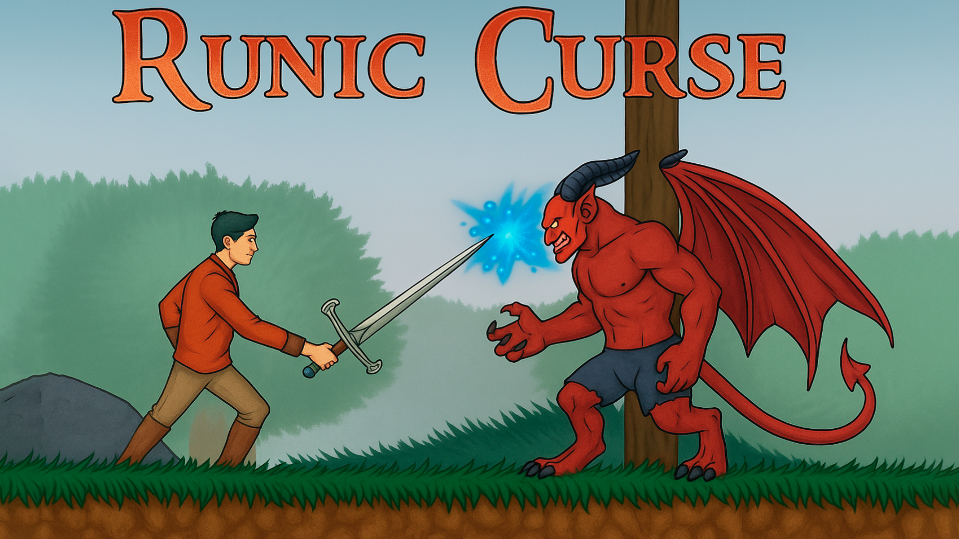 Runic Curse — play on 𝐏𝐥𝐚𝐲𝐠𝐚𝐦𝐚 (by Mirra Games)