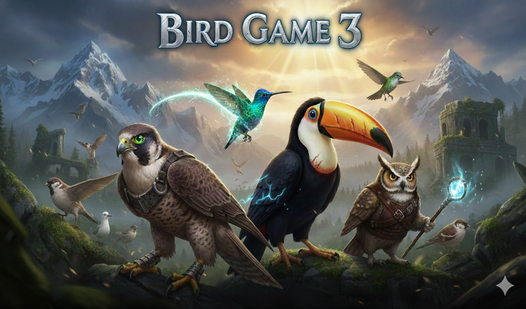 Bird Game 3 — graj na 𝐏𝐥𝐚𝐲𝐠𝐚𝐦𝐚 (od Freezie Games)