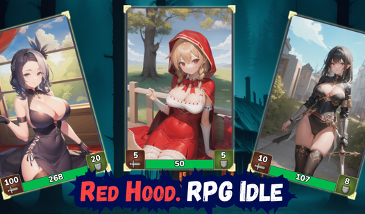Red Hood. RPG Idle — play on 𝐏𝐥𝐚𝐲𝐠𝐚𝐦𝐚 (by PlayPixel)