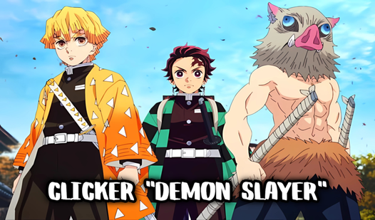 Clicker "Demon slayer" — play on 𝐏𝐥𝐚𝐲𝐠𝐚𝐦𝐚 (by Isich)