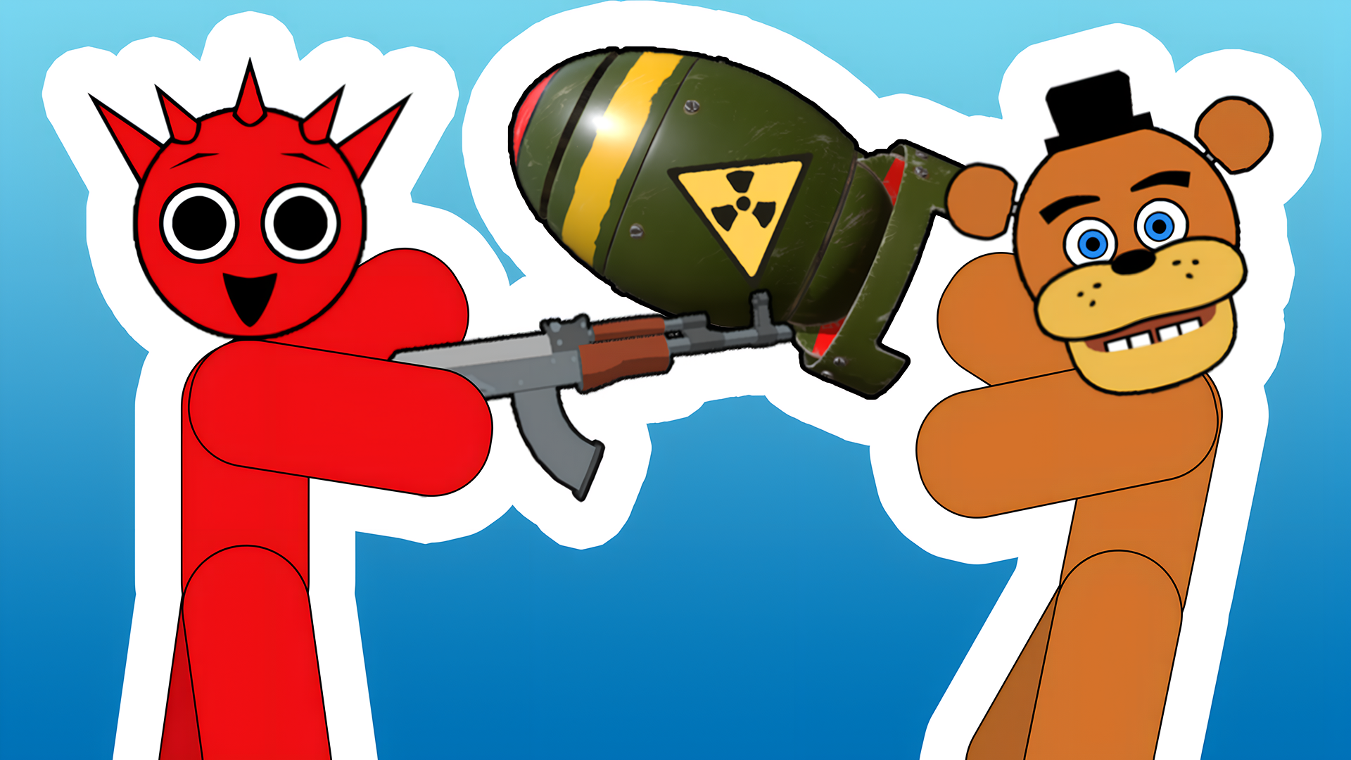 Sprunki Against Animatronics — jouer sur 𝐏𝐥𝐚𝐲𝐠𝐚𝐦𝐚 (par TurtleGamesStudio)