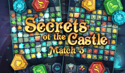 Secrets of the Castle Match 3 — play on 𝐏𝐥𝐚𝐲𝐠𝐚𝐦𝐚 (by AnimaGames)