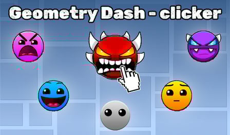 Play Geometry Dash - clicker Online for Free | Playgama 🎮