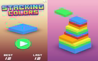 Stacking Color game play free online on Playgama