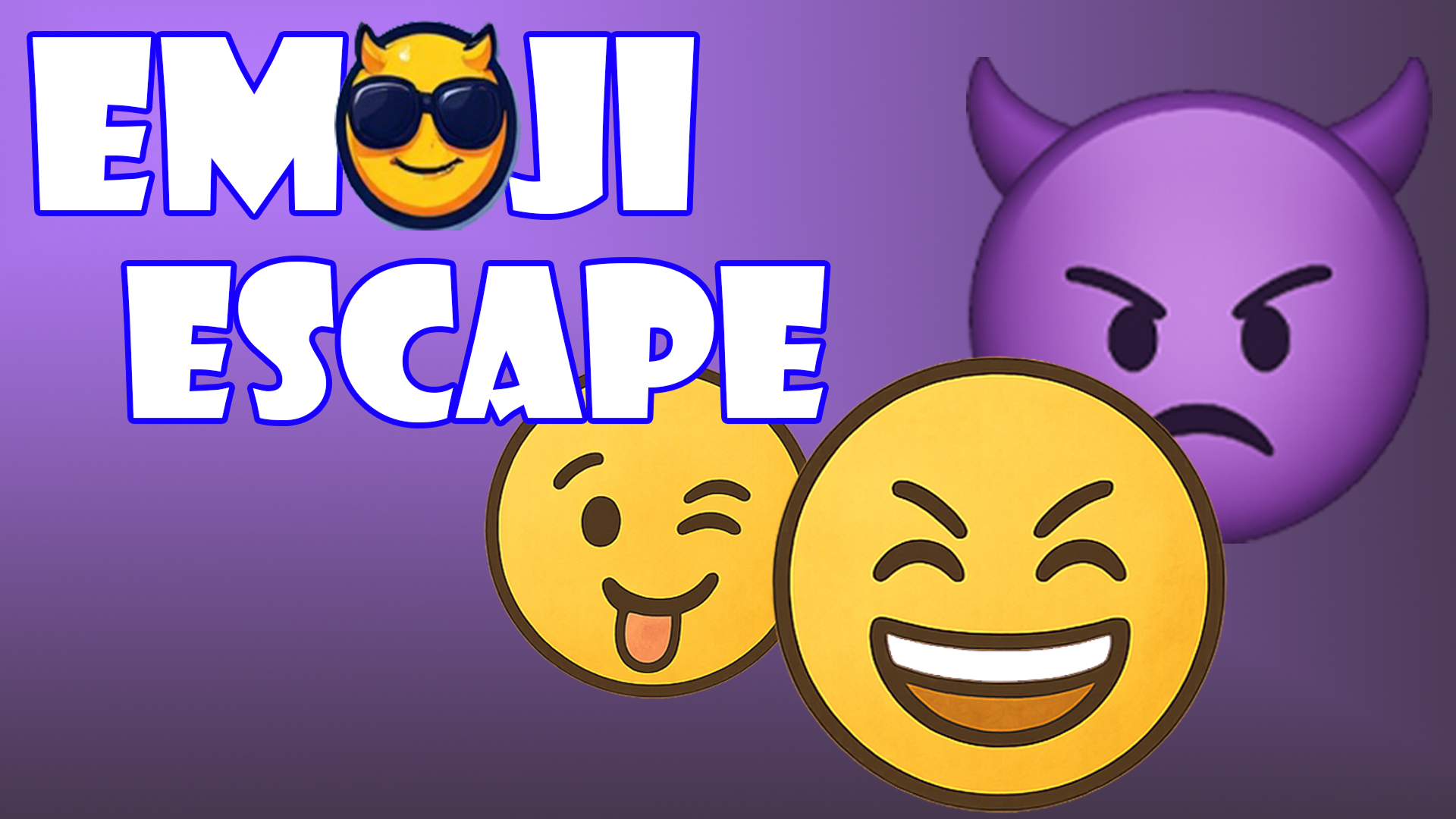 Emoji Escape — play on 𝐏𝐥𝐚𝐲𝐠𝐚𝐦𝐚 (by Peela)
