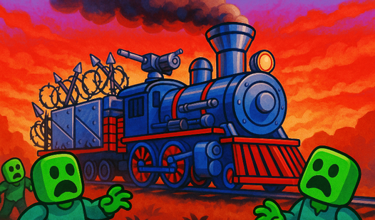 Dead Rails: Escape from the Canyon — play on 𝐏𝐥𝐚𝐲𝐠𝐚𝐦𝐚 (by Nordgame Studio)