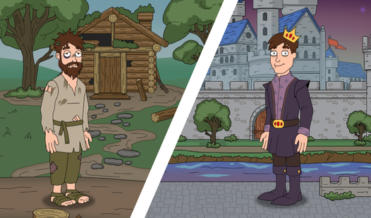 Life Simulator: Poor to Rich — play on 𝐏𝐥𝐚𝐲𝐠𝐚𝐦𝐚 (by Evil Goose Games)