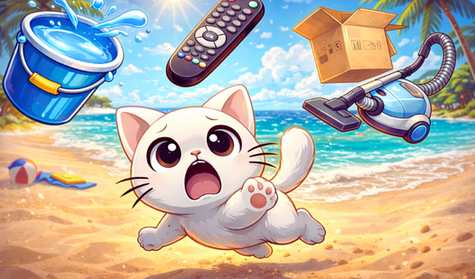 Cat-Ball: Dodge — play on 𝐏𝐥𝐚𝐲𝐠𝐚𝐦𝐚 (by Kirlli)