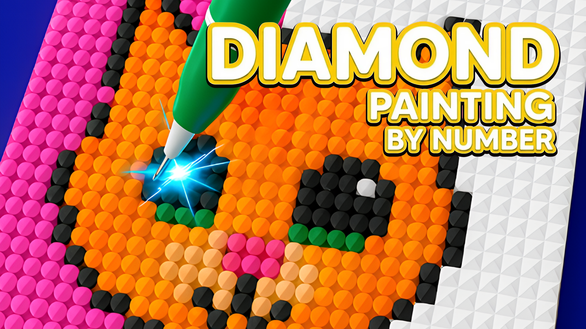 Diamond Painting by Number — play on 𝐏𝐥𝐚𝐲𝐠𝐚𝐦𝐚 (by Mirra Games)