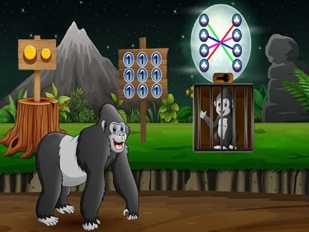 Infant Chimp Escape game play free online on Playgama