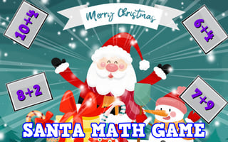 Santa Math Game game play free online on Playgama