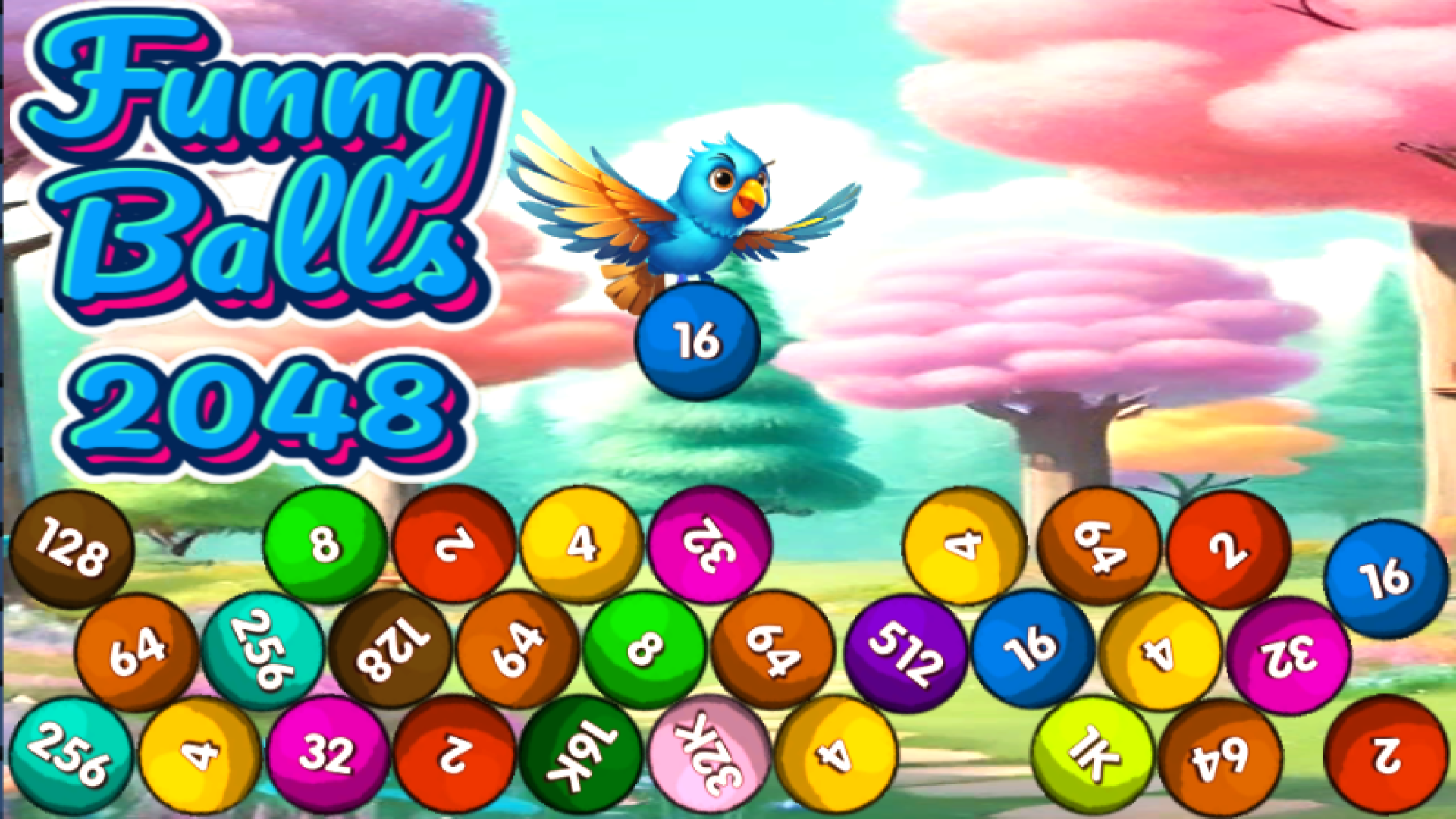 Funny Balls 2048 — play on 𝐏𝐥𝐚𝐲𝐠𝐚𝐦𝐚 (Updated Sep 2025)