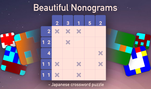 Beautiful Nonograms - Japanese crossword puzzle — play on 𝐏𝐥𝐚𝐲𝐠𝐚𝐦𝐚 (by ...