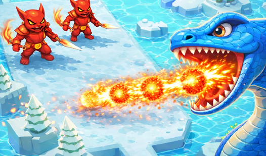 Snake archero — jugar en 𝐏𝐥𝐚𝐲𝐠𝐚𝐦𝐚 (por Ndgames777)