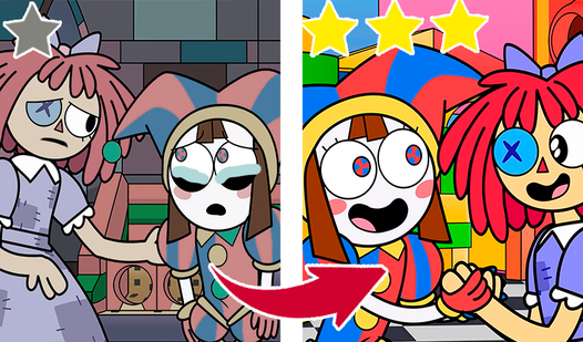 Pomni and Digital Circus — play on 𝐏𝐥𝐚𝐲𝐠𝐚𝐦𝐚 (by Mathew the Fish)