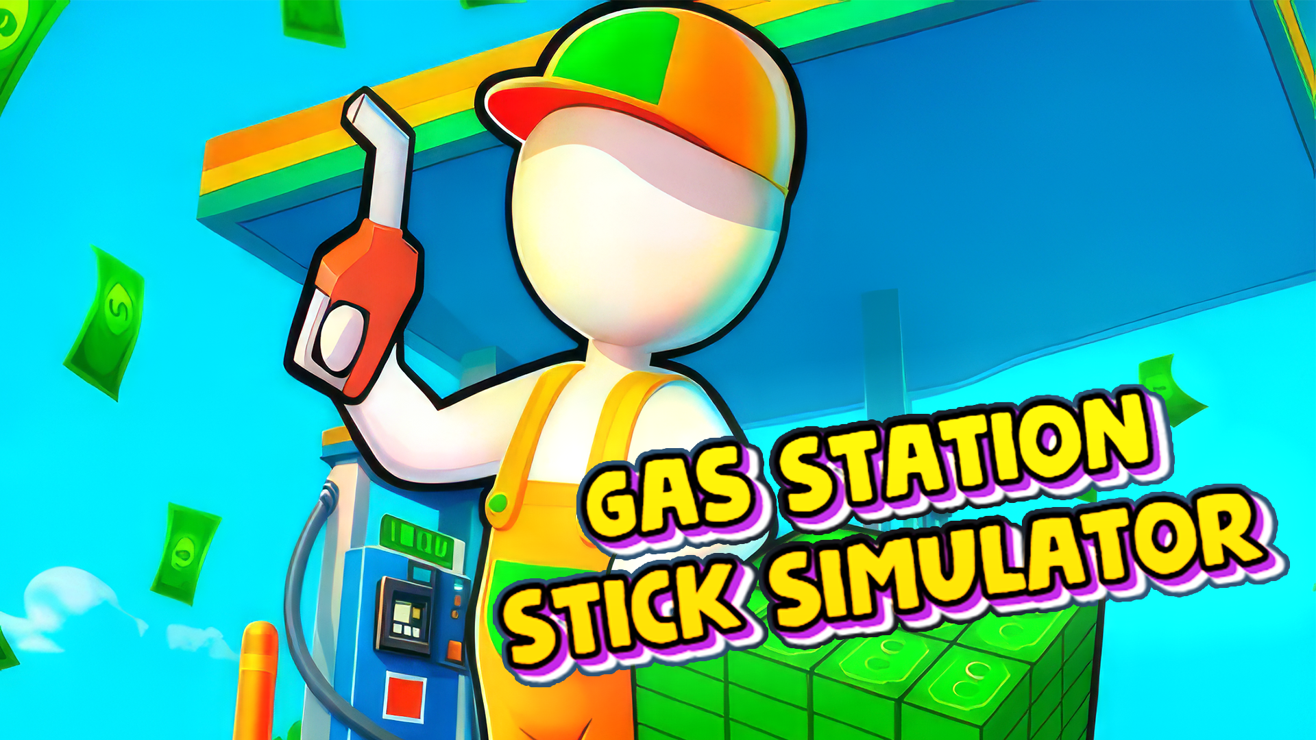 Gas Station - Stick Simulator — 𝐏𝐥𝐚𝐲𝐠𝐚𝐦𝐚'da oyna (Mirra Games tarafından)