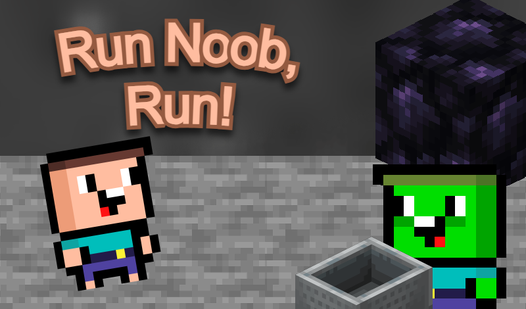 Run Noob, Run! — play on 𝐏𝐥𝐚𝐲𝐠𝐚𝐦𝐚 (by after school)