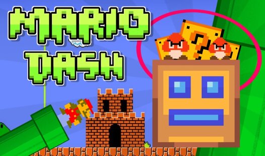 Mario Dash — play on 𝐏𝐥𝐚𝐲𝐠𝐚𝐦𝐚 (by JellyLab)