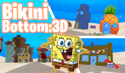 Bikini Bottom: 3D — play on 𝐏𝐥𝐚𝐲𝐠𝐚𝐦𝐚 (by Project Jrn)