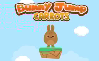 Bunny Jump Carrots game play free online on Playgama