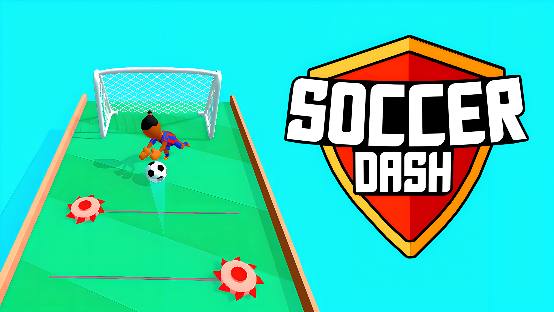 Soccer Dash — play on 𝐏𝐥𝐚𝐲𝐠𝐚𝐦𝐚 (by Mirra Games)