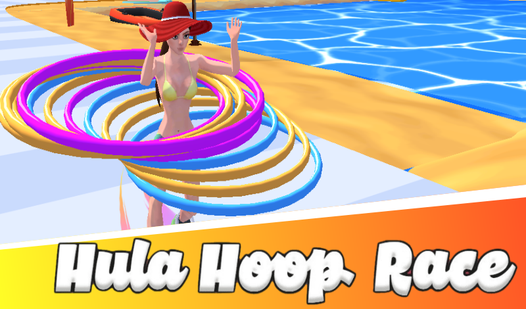 Hula Hoop Race — play on 𝐏𝐥𝐚𝐲𝐠𝐚𝐦𝐚 (by Own Lab)