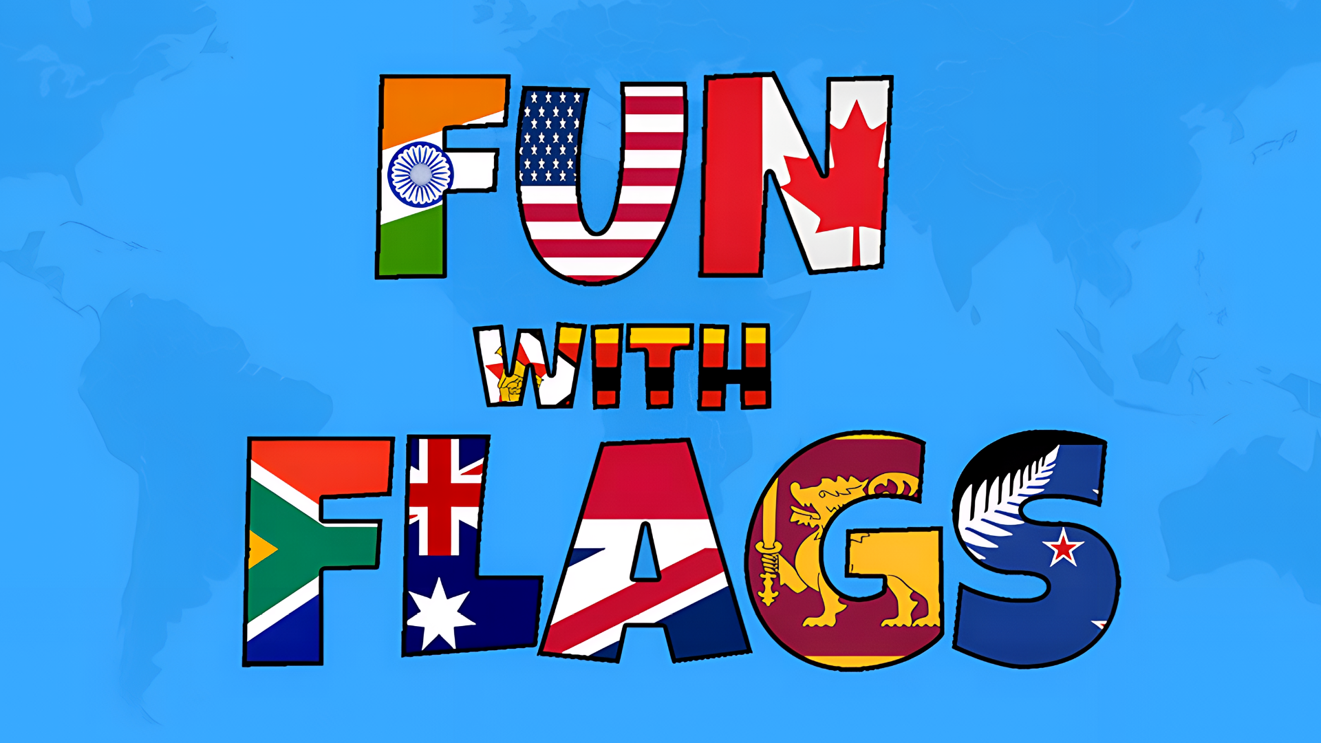 Fun With Flags - Ultimate Quiz Game — main di 𝐏𝐥𝐚𝐲𝐠𝐚𝐦𝐚 (oleh Mayaavi game studio)