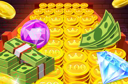 Coin Dozer game play free online on Playgama