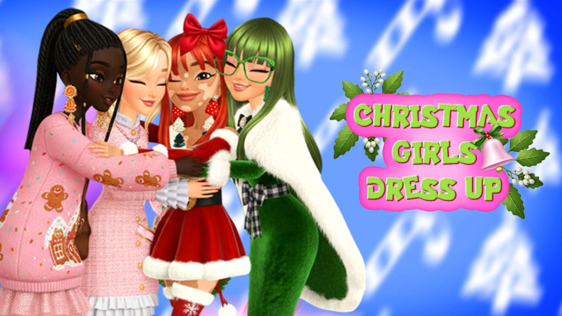 Christmas Girls Dress Up — jouer sur 𝐏𝐥𝐚𝐲𝐠𝐚𝐦𝐚 (par Gamerina)