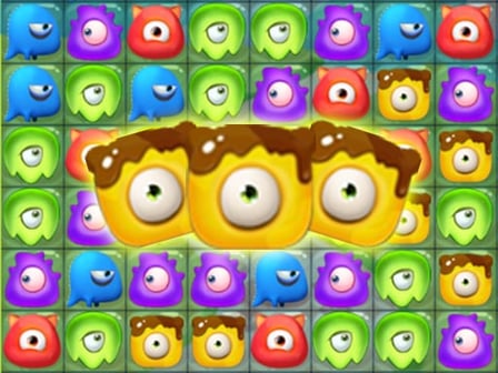 Candy Eyes Match game play free online on Playgama