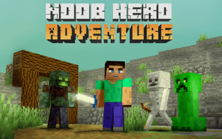 Noob Hero Adventure game play free online on Playgama