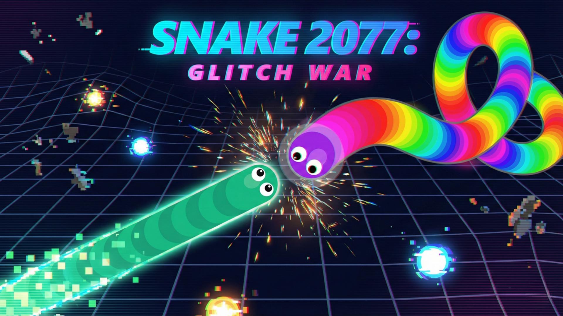 Snake 2077: Glitch War — play on 𝐏𝐥𝐚𝐲𝐠𝐚𝐦𝐚 (by Dream World)