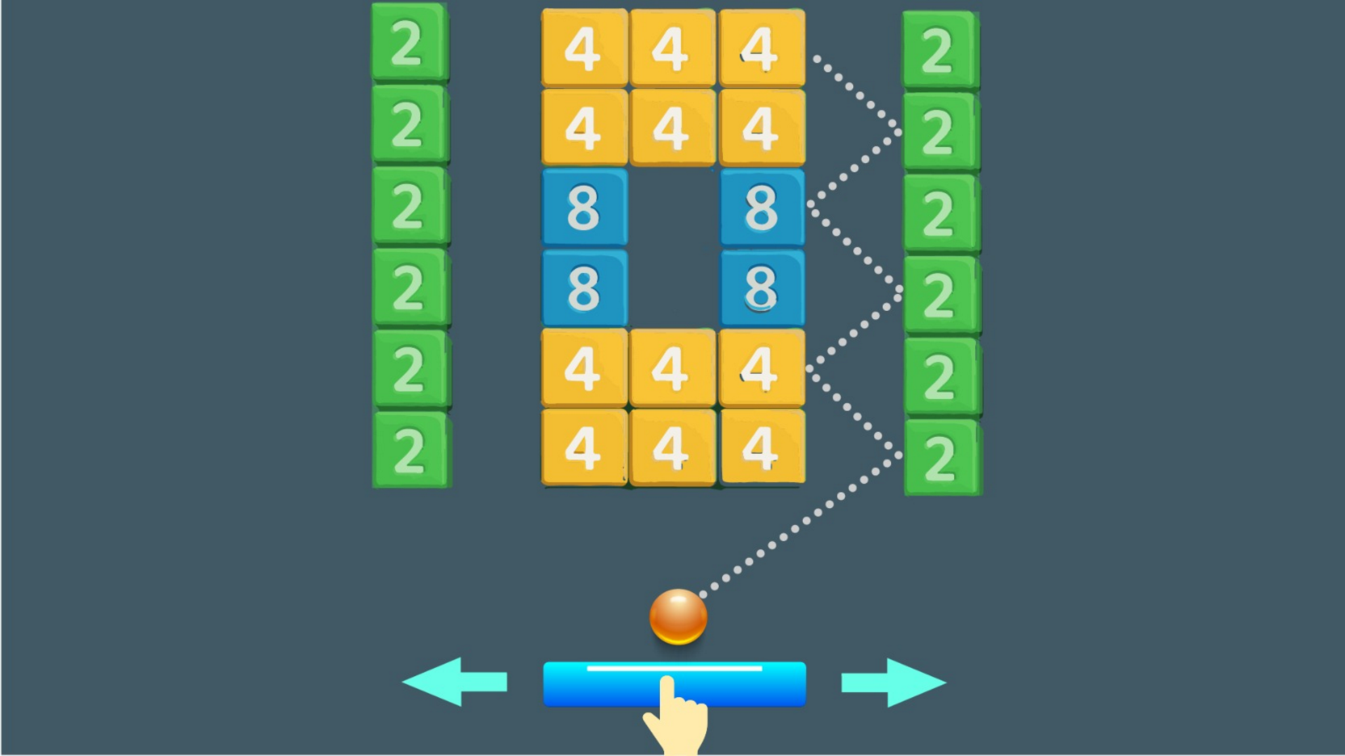 Numbers Block Blast — play on 𝐏𝐥𝐚𝐲𝐠𝐚𝐦𝐚 (by Fun Chest Games)